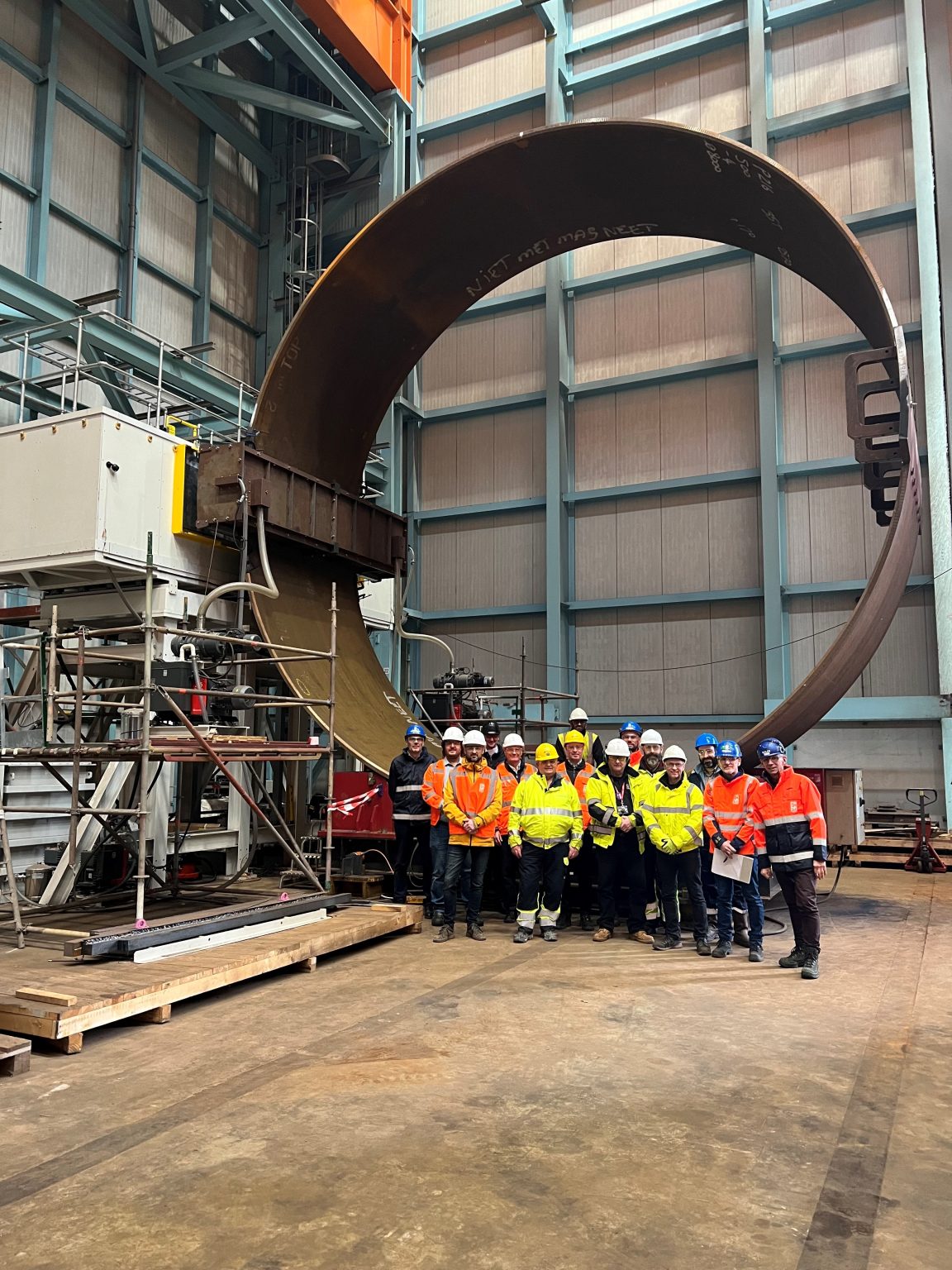 First Electron Beam Welding of Wind Turbine Monopile - Cambridge Vacuum ...